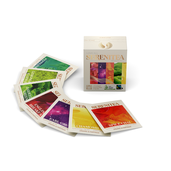SereniTea Variety Pack Pyramid Tea Bags - Coffico Coffee