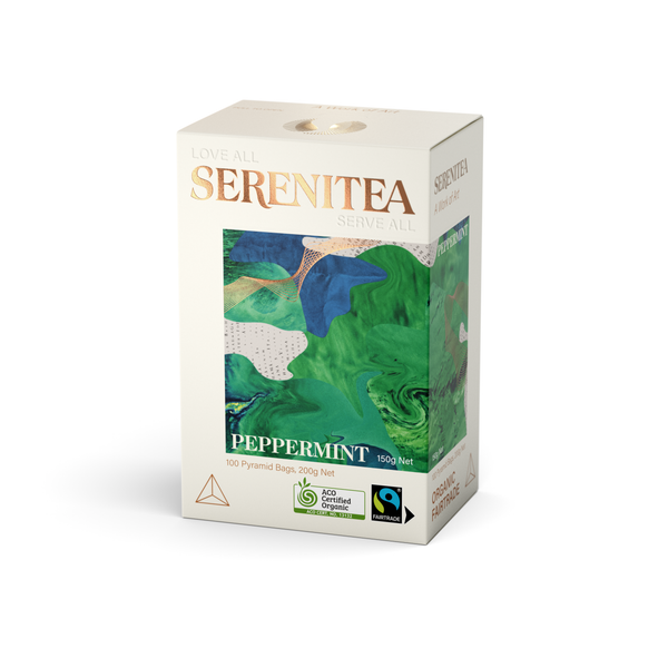 SereniTea Peppermint Pyramid Tea Bags - Coffico Coffee