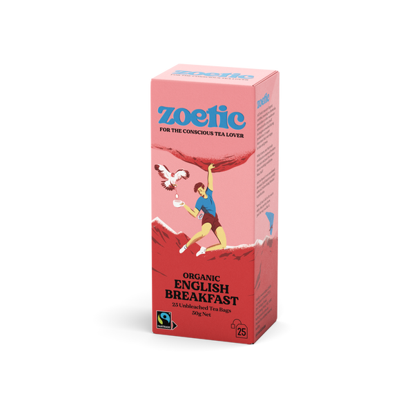 Zoetic English Breakfast Tea Bags - Coffico Coffee
